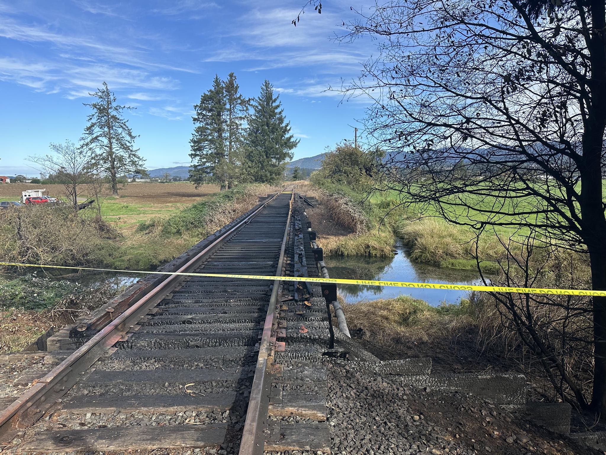 Authorities Probing Tillamook County, Oregon, Railroad Bridge Fire ...