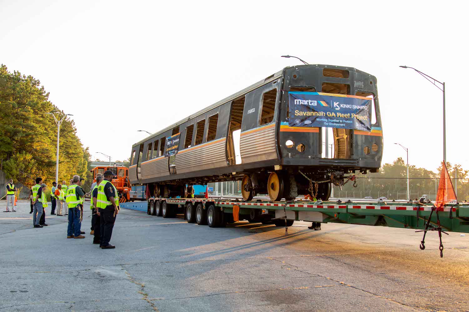 Old MARTA Railcars Head to the Atlantic Ocean – Railfanning.org