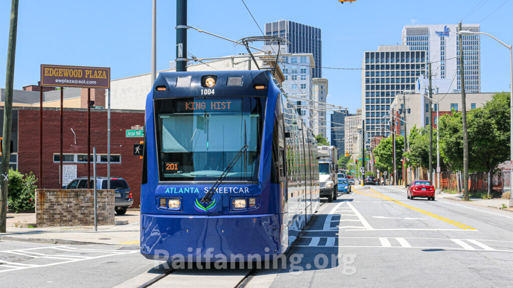 Railfanning Review: A Brief Look at the Streetcar Extension in Atlanta ...