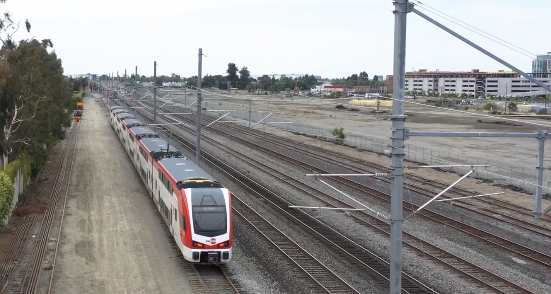 Caltrain Starts Fully Electrified Service on 160-Year-Old San Francisco ...