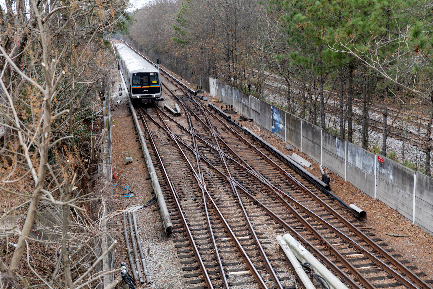 MARTA Undertaking Project to Replace Crossover at Canterbury Junction on the Red and Gold Lines ...