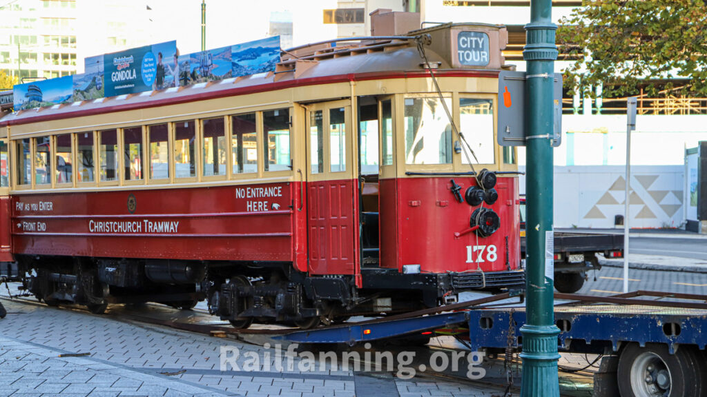 Christchurch Tram Goes for a Ride – Railfanning.org